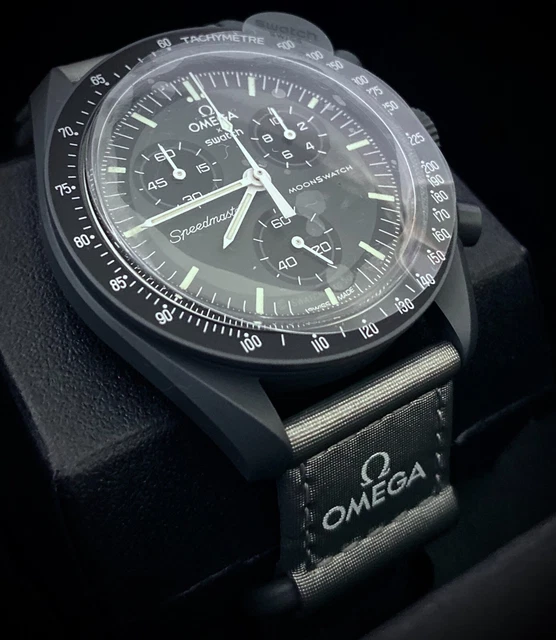 OMEGA X SWATCH SpeedMaster MoonSwatch MISSION TO MERCURY 42 mm NEUF ...