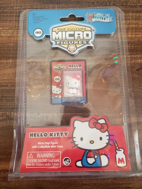 WORLD'S SMALLEST POP Culture Micro Figures Hello Kitty 1.25-Inch Micro ...
