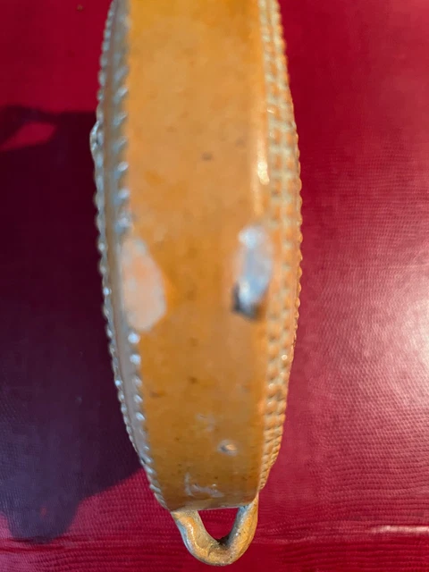 GOURDE DE COMPAGNON ? franc-maçon ? en terre vernissée EUR 130,00 ...