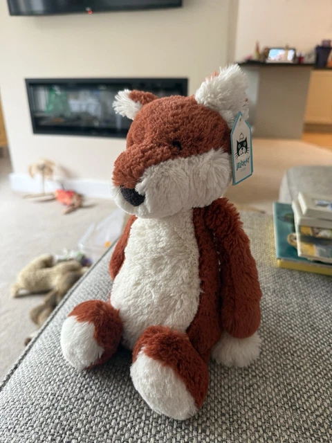JELLYCAT BASHFUL FOX Cub Medium BAS3FXN – Retired – Original Tags ...