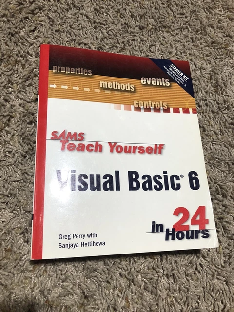 SAMS TEACH YOURSELF: Teach Yourself Visual Basic 6 in 24 Hours - CD ...
