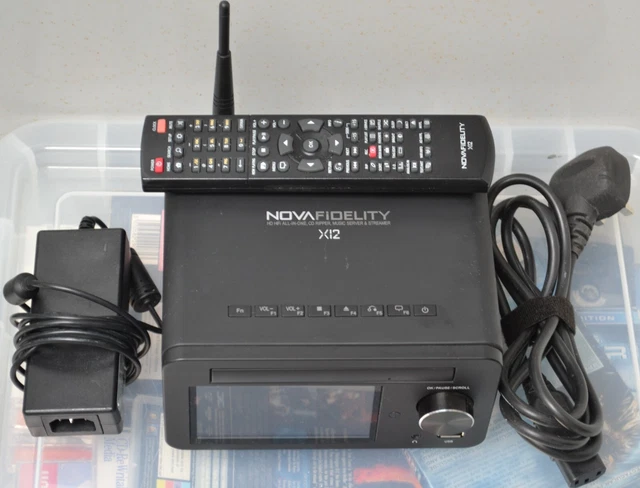 NOVAFIDELITY, COCKTAIL AUDIO X12 Music Server, CD Ripper, Storage unit ...