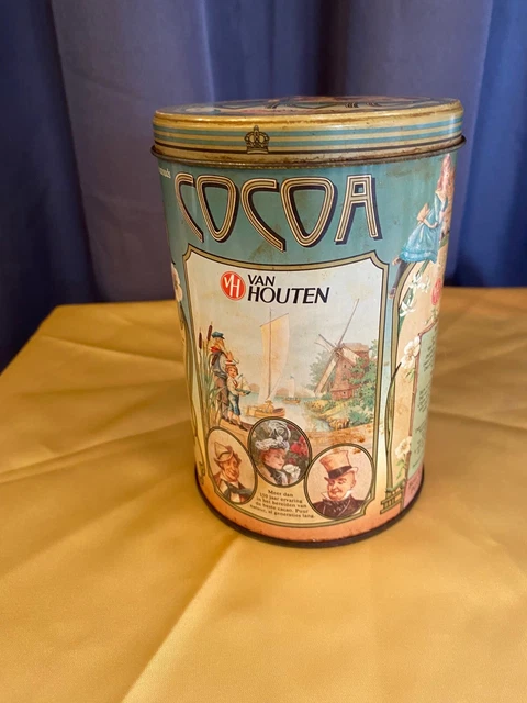 ANCIENNE BOITE DE Chocolat Cacao Van Houen En Metal EUR 15,00 - PicClick FR