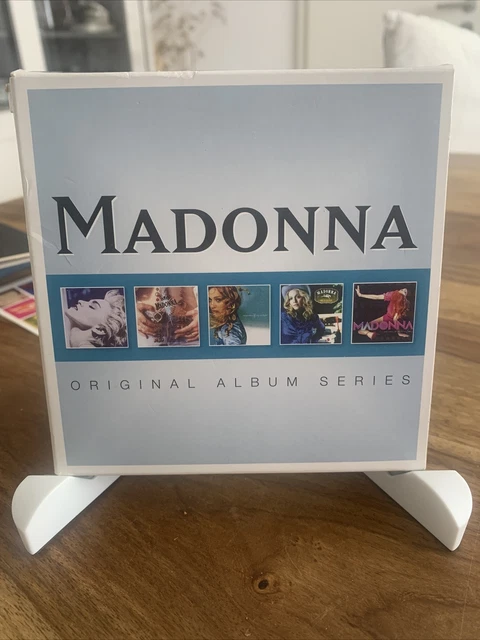5 CD-BOX MADONNA - TRUE BLUE/LIKE A PRAYER/RAY OF LIGHT/MUSIC ...