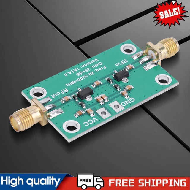 35DB GAIN RF Amplifier Module LNA 5-3500MHz RF Signal Power Amplifier ...