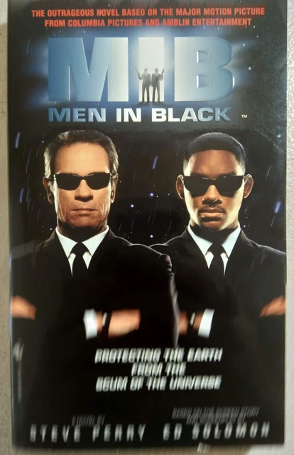 MIB: MEN IN Black - Steve Perry - Paperback Movie Tie-In Book $9.99 ...
