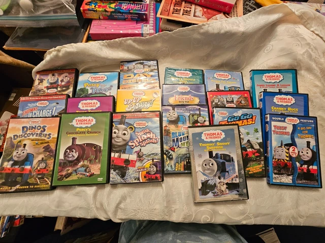 LOT OF 20 Thomas The Tank Engine And Friends Dvd's Huge Lot Of Kids Dvd ...