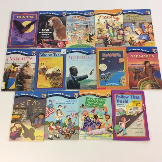 1ST 2ND 3RD grade boys girls 14 Reader All Aboard Level 2 Picture Book ...