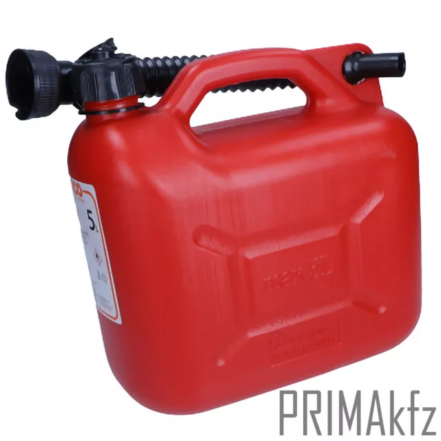 JERRYCAN BIDON 5 Litre Diesel Bidon de Combustible Essence Carburant ...