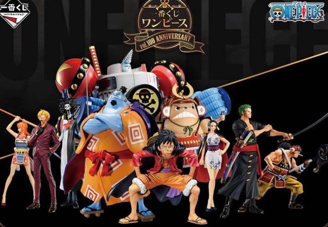 RARE ONE PIECE vol.100 Anniversary Kuji 2021 Figurine 11PCS SET COMPLET ...