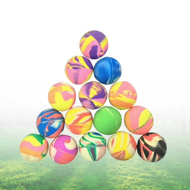25PCS 25MM BOUNCY Balls Rubber Jumping Balls Children Kids Balls Toy ...