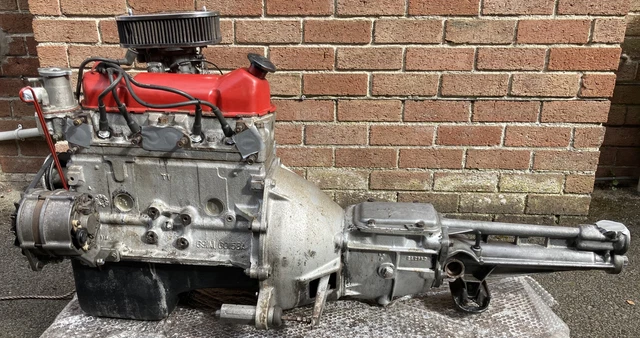 FORD CORTINA 1600E Crossflow Xflow Engine Gearbox Kit Car Escort Capri ...