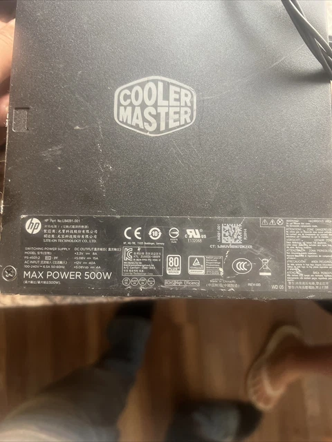 HP OMEN L84091-001 Cooler Master PS-4501-2 500W Desktop Power Supply ...