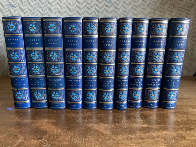 ROBERT ARON HISTOIRE des années 40 10 tomes complet bon état EUR 60,00 ...