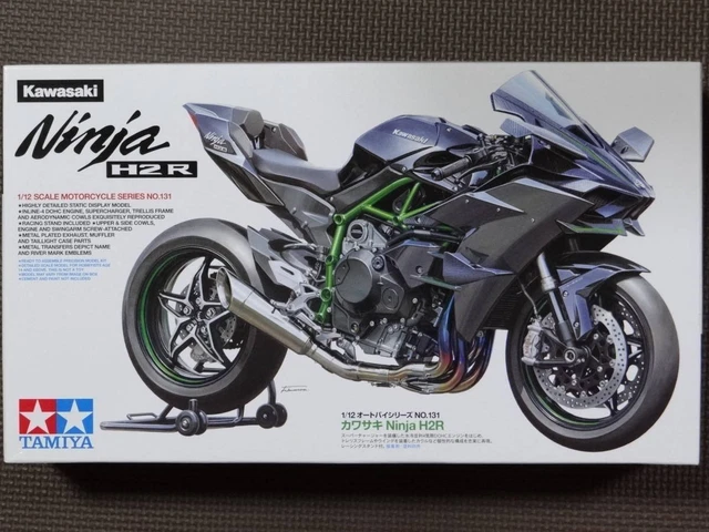 MODÈLE DE MOTO en plastique Tamiya 1/12 série n°131 Kawasaki Ninja H2R EUR 98,28 - PicClick FR