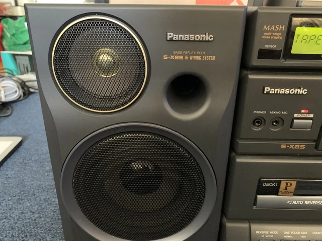 PANASONIC RX-DT680 PORTABLE Boombox AM/FM Radio Stereo Cassette CD ...