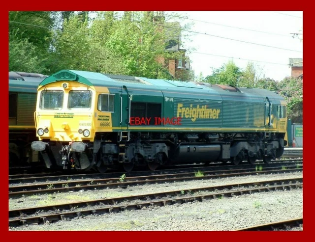 PHOTO CLASS 66 Loco No 66580 (2) £1.65 - PicClick UK