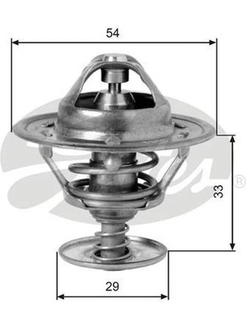 GATES THERMOSTAT + Gaskets & Seals fits Saab 900 2.0 (TH12988G1) $30.68 ...