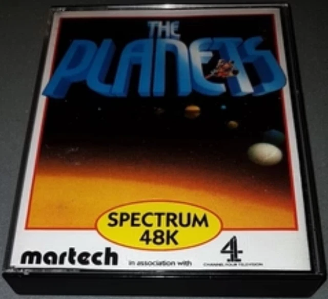 THE PLANETS SPECTRUM 48k Tape Complete/Working Very Rare Martech Mint ...