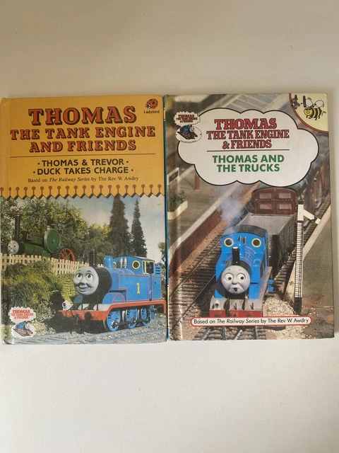 THOMAS AND FRIENDS Book Lot Thomas The Tank Engine Free Postage 2 Book ...