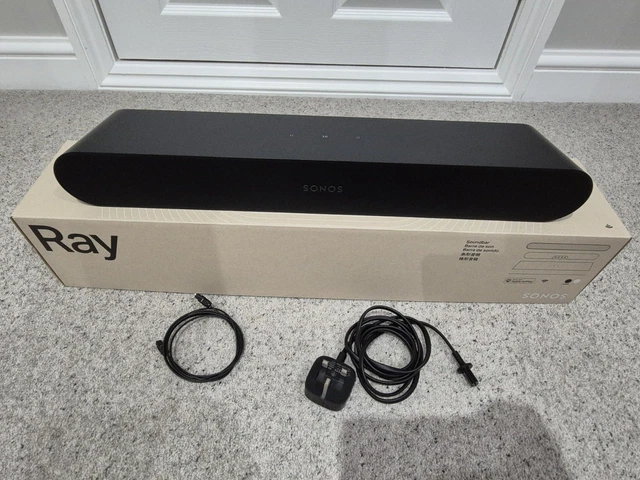 SONOS RAY SOUNDBAR - Black (526728) £73.50 - PicClick UK