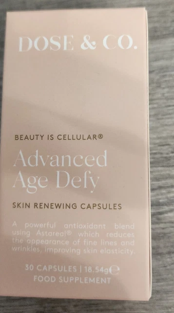 DOSE AND CO Advanced Age Defy Skin Renewing Capsules X 30 £20.38 ...