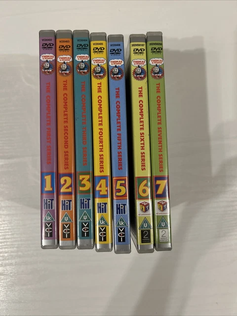THOMAS & FRIENDS The Complete Series 1 To 7 - 7 DVDs £35.00 - PicClick UK