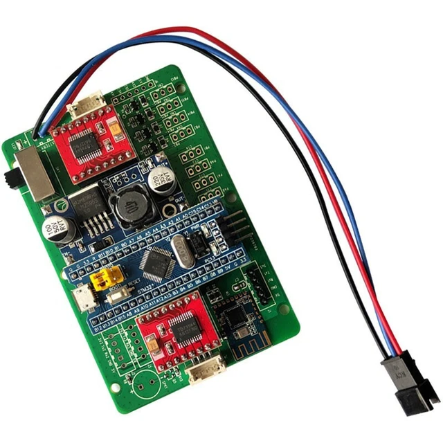 SCHEDA CONTROLLER RADIOCOMANDATO wireless STM32 con caricatore per PS2 ...