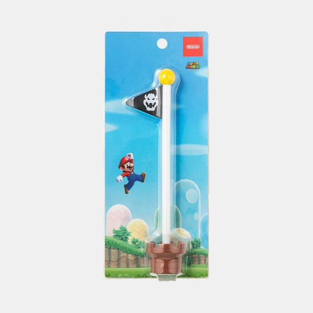 SUPER MARIO BROS Goal Flag Ballpoint Pen (Bowser) Nintendo Store Japan ...