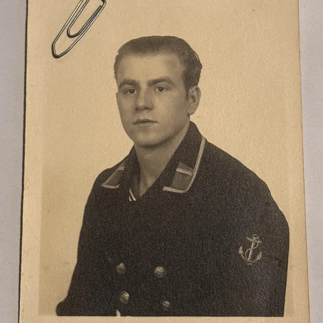 KRIEGSMARINE MARINE MATROSE Soldat Bursche Original Foto 14x9cm EUR 3 ...