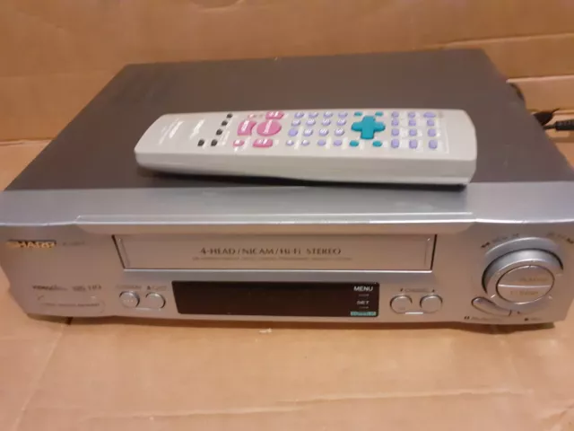 SHARP VC-MH711 VCR VHS Video Cassette Recorder PLAYER NICAM 4 HEAD HIFI ... SHARP VC-MH711 VCR VHS Video Cassette Recorder PLAYER NICAM 4 HEAD HIFI ...
