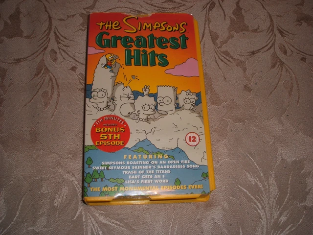 VHS VIDEO TAPE........THE Simpson,S Greatest Hits............... £2.23 ...