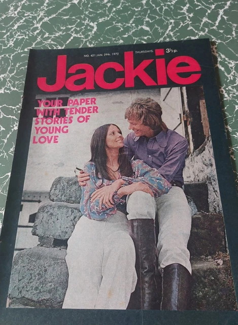 VINTAGE JACKIE MAGAZINE 29 JANUARY 1972 Alvin Lee/Steve McQueen ...