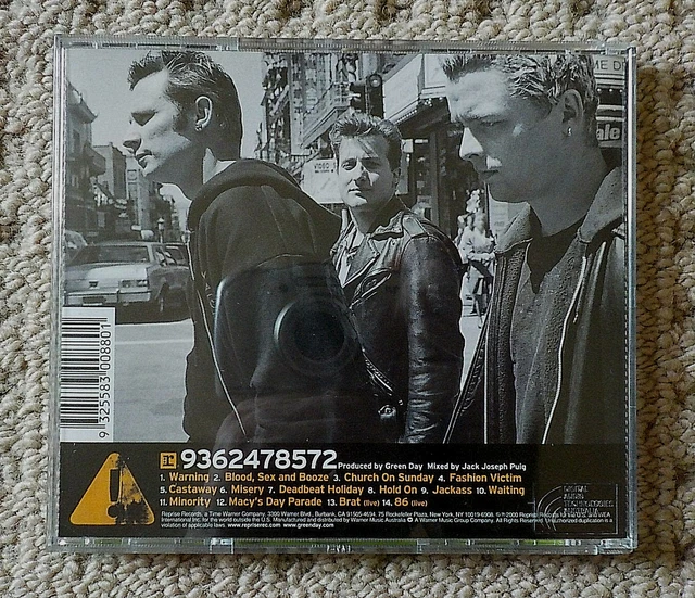 GREEN DAY - Warning: - CD ALBUM [USED] $4.99 - PicClick AU