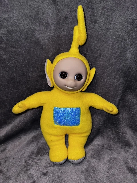 VINTAGE RETRO TELETUBBIES Laa-Laa Plush Soft Toy With Blinking Eyes ...