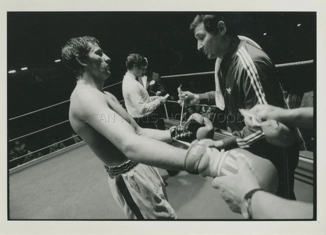JAMES A. FOX BOXE BOXING 1970s VINTAGE PHOTO ORIGINAL #26 SERIE #18 EUR ...