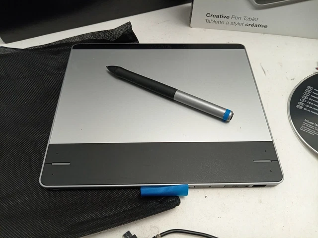 WACOM INTUOS PEN Small CTL-480 S Graphics Tablet With Pen and Software ...