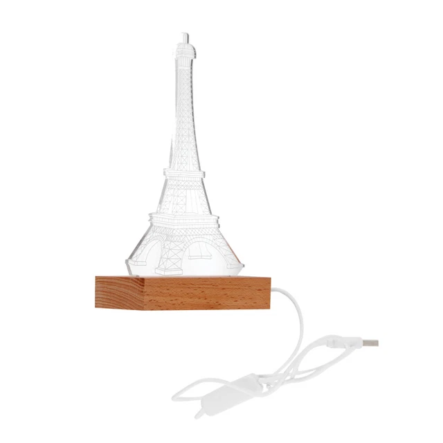 3D VISUAL NIGHT Light 3d Illusion Light Table Lamps Living Room £8.35 ...
