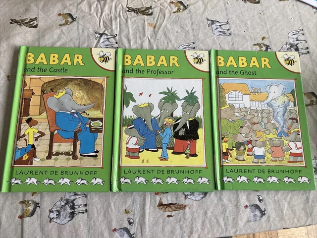 BUZZ BOOKS BABAR x 3 1981 vintage elephant ghost castle professor £3.99 ...