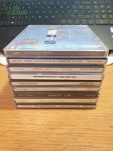 GENESIS CD BUNDLE x 9 inc Turn It On Again-Deluxe 2 CD Limited Tour ...