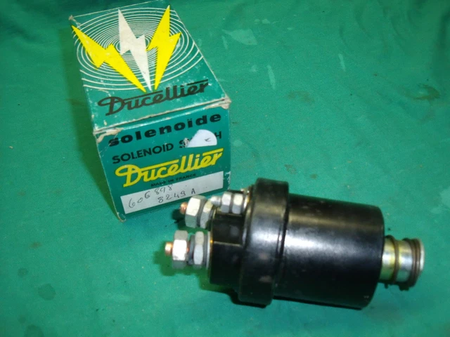 PEUGEOT 403 DIESEL Solenoide 8249 Demarreur Ducellier Neuf EUR 75,00 ...