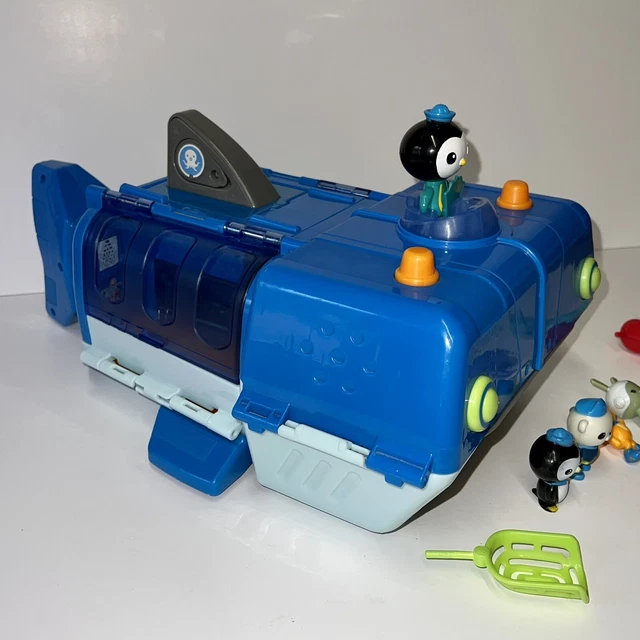 OCTONAUTS GUP-W REEF Rescue Vehicle Playset UV Light Figures Sea ...