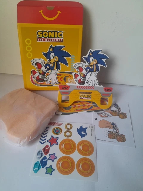 MCDONALD'S HAPPY MEAL 2024 SONIC THE HEDGEHOG MCDONALDS MCDO GIOCO Scat ...