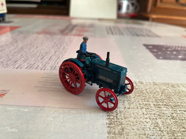 AUSTIN DIESEL UNIVERSAL Hobbies 1/43 Miniature Agricultural Tractor Car ...