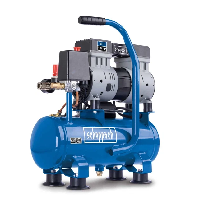 SCHEPPACH ULTRA SILENT Compressor HC08Si Compressed Air Compressor ...