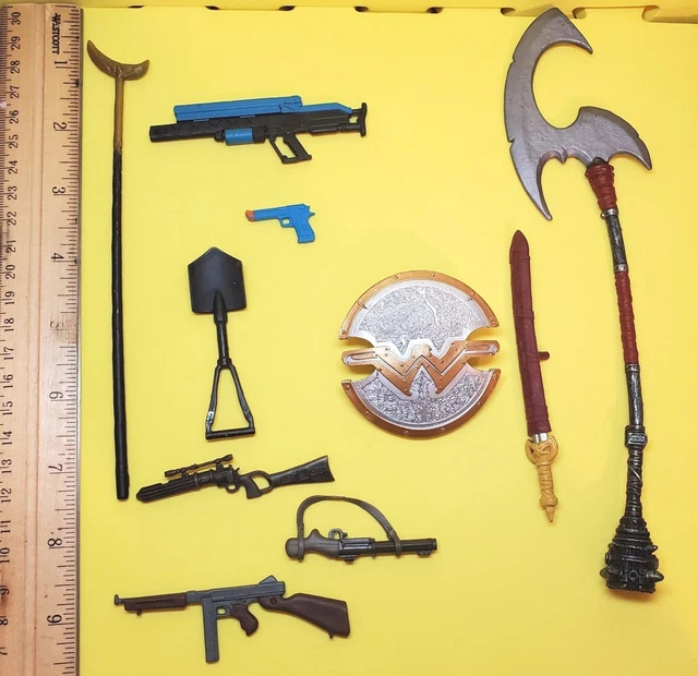 HASBRO MARVEL LEGENDS Dc Multiverse Mix Weapons Effect Lot For Custom ...