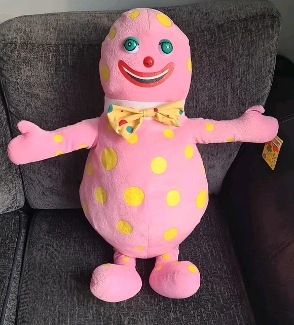 MR BLOBBY 27& Plush Soft Toy Noels House Party BBC Jumbo Large Rare ...