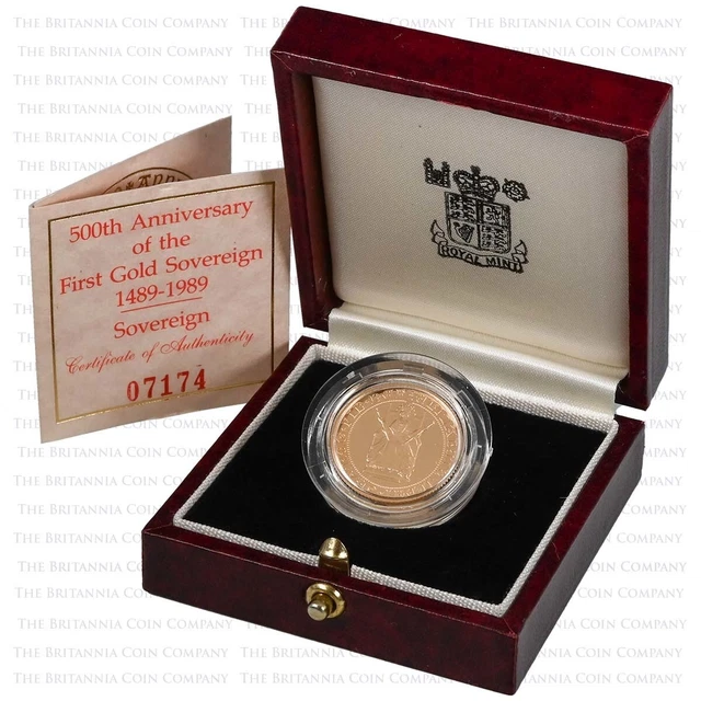 ROYAL MINT GOLD Proof Sovereign 1979 to 2025 - Choose Your Year! £1,995 ...