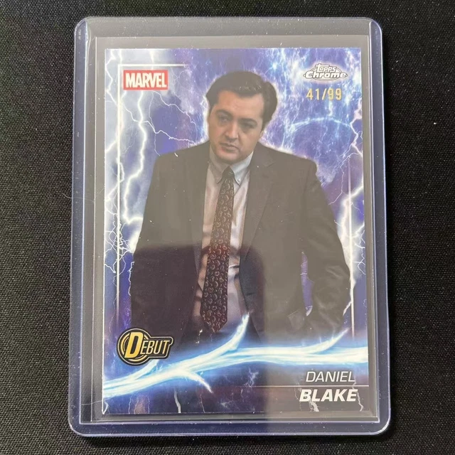 🦄DF 2025 TOPPS Chrome Marvel Studios Debut Thor's Lightning /99 Daniel ...