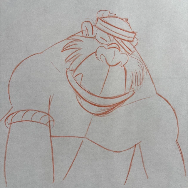 BFG COSGROVE HALL Big Friendly Giant Original Giant Animation Drawing ...